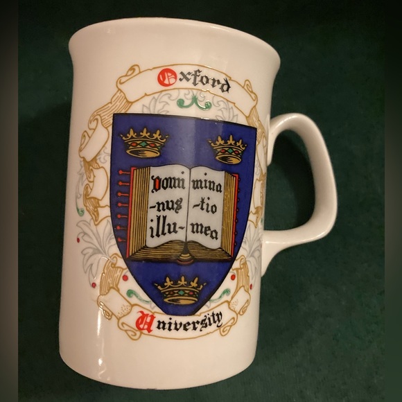 Bonnie | Kitchen | Oxford University Coffee Mug Tea Cup Hold Trim ...